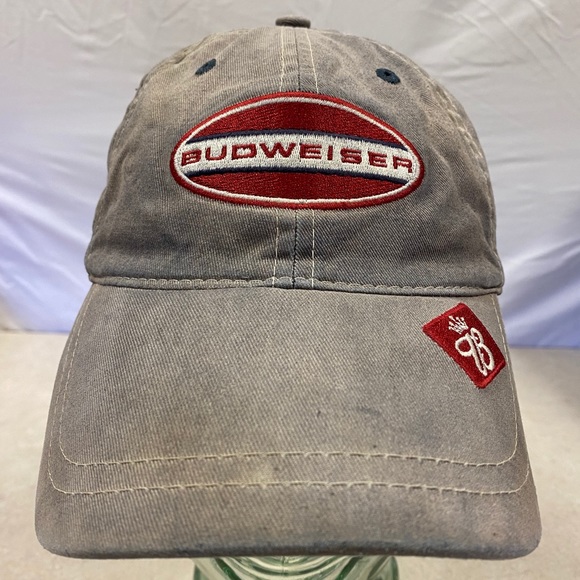 Accessories | 204 Budweiser Beer Hat Anheuser Busch Inc Cap | Poshmark